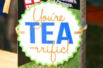 You're TEA-rrific... a DIY thank you gift idea! – Fair and Square ...
