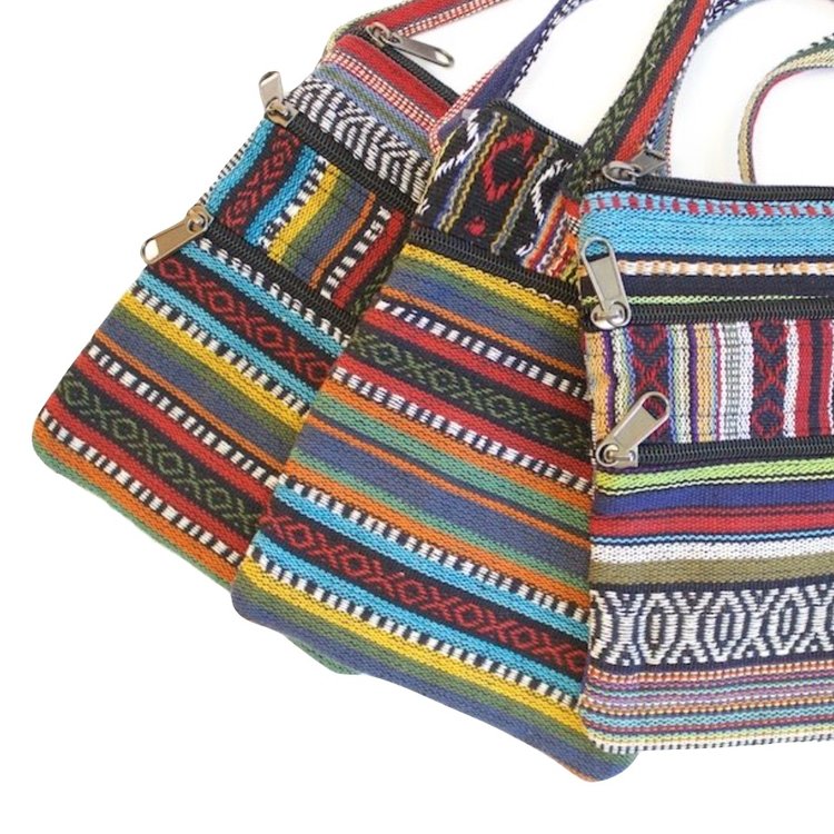 Fabric Passport Sling - Nepal – Fair and Square Imports
